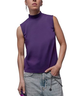 Click here for Wildfang The Everyday Mock Neck Tank Top prices