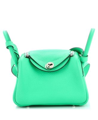 Click here for Pre-Owned HERMES Mini Lindy Bag Clemence prices