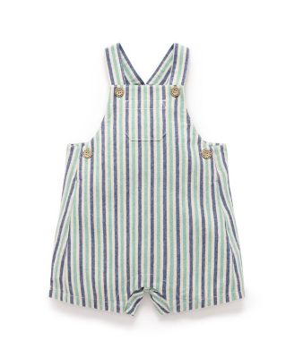 Click here for Purebaby Boys Striped Overalls - Baby prices