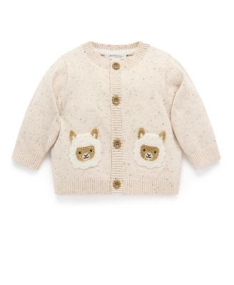 Click here for Purebaby Unisex Fiesta Friends Knit Cardigan - Bab... prices