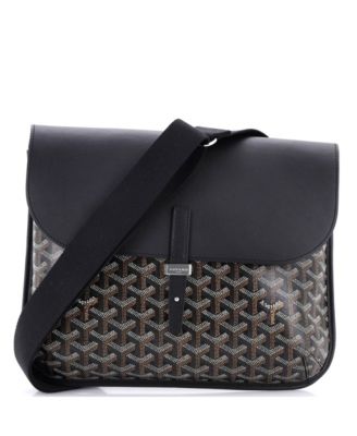 Click here for Pre-Owned Goyard Coursier Messenger Bag Coated Can... prices