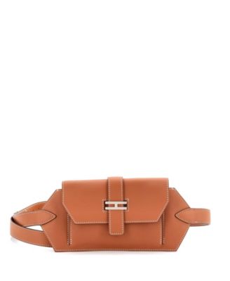 Click here for Pre-Owned HERMES Elan Pocket 24 Belt Bag Swift prices