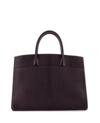 Click here for Pre-Owned HERMES 39 White Bus Bag Leather prices