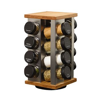 Kamenstein Kam Warner 16-Jar Revolving Spice Rack | Bloomingdale's