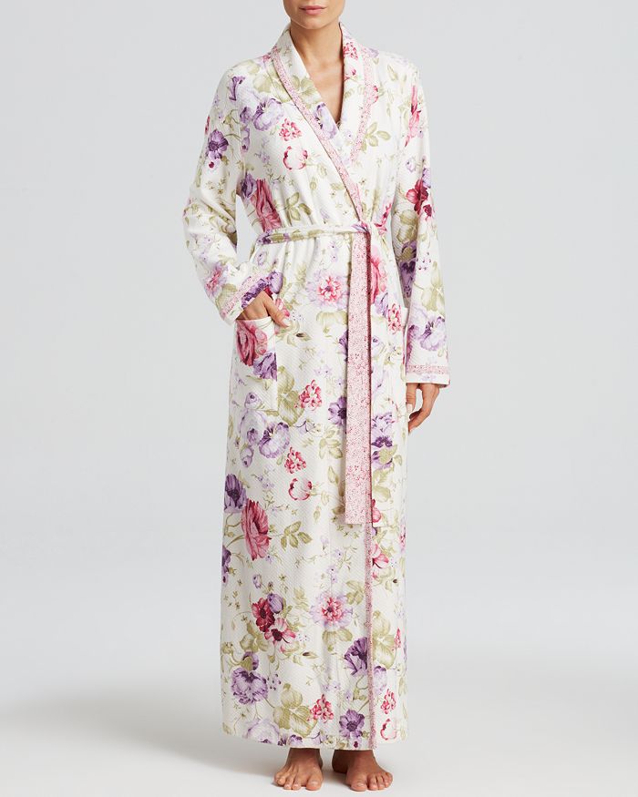 Carole Hochman Botanical Garden Long Robe | Bloomingdale's