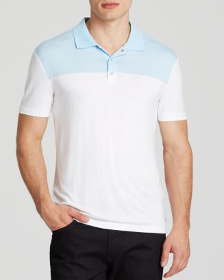 Emporio Armani Color Block Polo - Regular Fit | Bloomingdale's