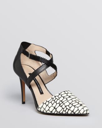 FRENCH CONNECTION Pointed Toe D'Orsay Pumps - Elma High-Heel ...