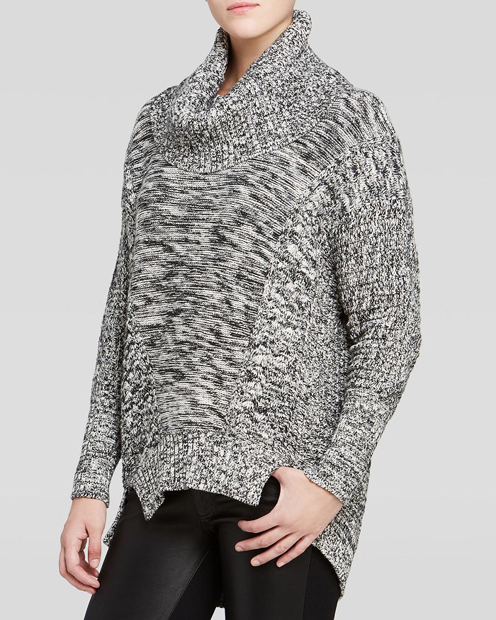 Adrianna Papell Marled Cowl Neck Sweater | Bloomingdale's