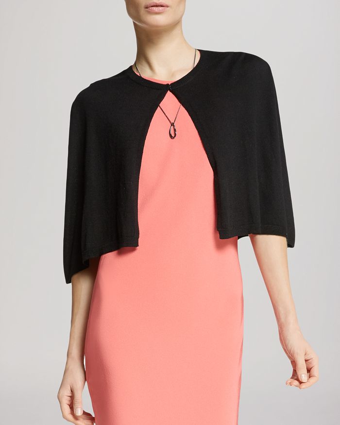 HALSTON HERITAGE HALSTON Capelet - Cropped | Bloomingdale's