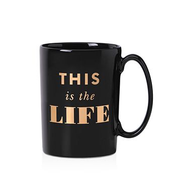kate spade new york Simply Sparkling This is the Life Mug | Bloomingdale's