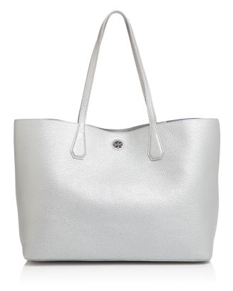 Tory Burch Perry Metallic Tote | Bloomingdale's