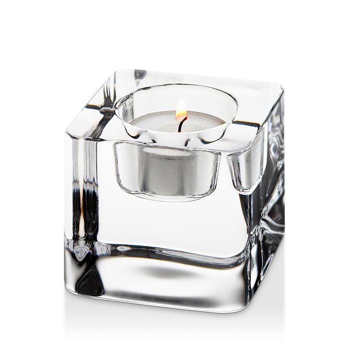 Orrefors Nordic Light Ice Cube Votive Holder | Bloomingdale's