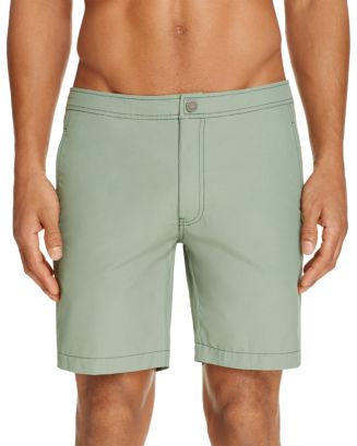 Onia Calder Solid Swim Trunks | Bloomingdale's