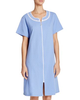 Eileen West Short Zip Robe | Bloomingdale's