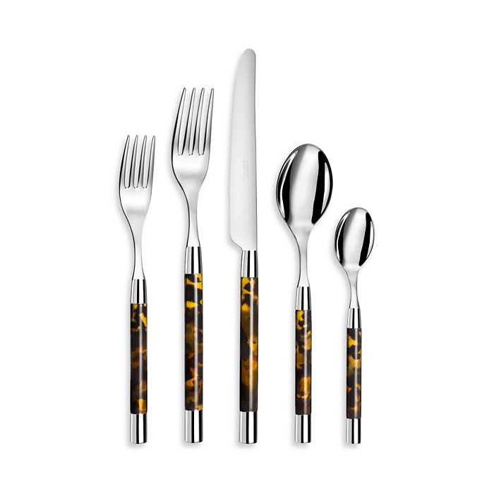 Capdeco Conty Tortoise 5-Piece Place Setting | Bloomingdale's