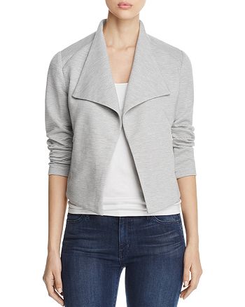 Calvin Klein Textured Flyaway Jacket | Bloomingdale's