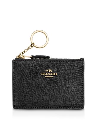 COACH Mini Skinny Leather ID Case | Bloomingdale's
