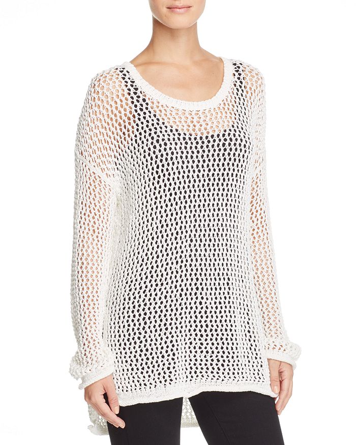 FRENCH CONNECTION Faye Open Stitch Sweater | Bloomingdale's