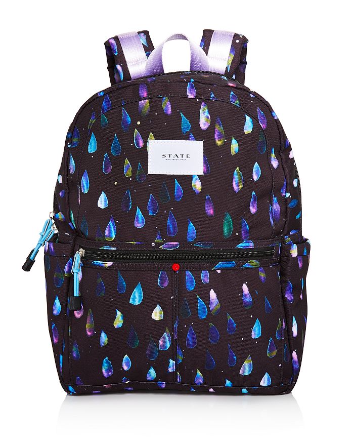 STATE Girls' Raindrop Print Kane Backpack | Bloomingdale's