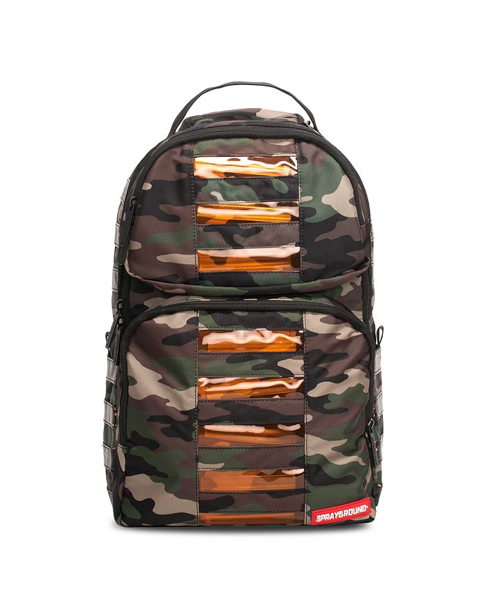 Sprayground Boys' Camo LED Trooper Backpack | Bloomingdale's
