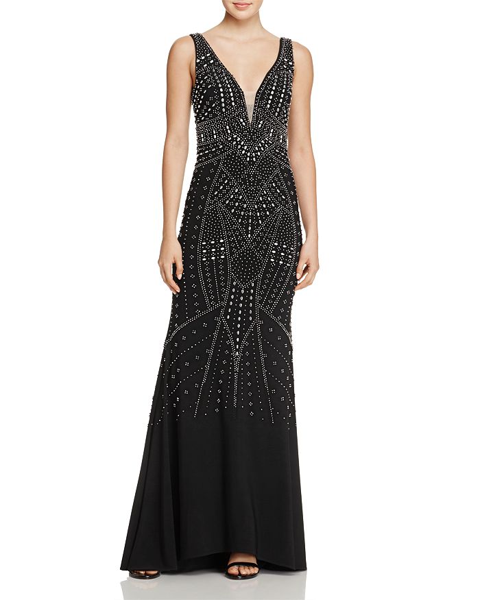 Avery G Embellished Gown | Bloomingdale's