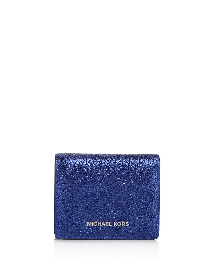 MICHAEL Michael Kors Flap Leather Card Case - 100% Exclusive ...