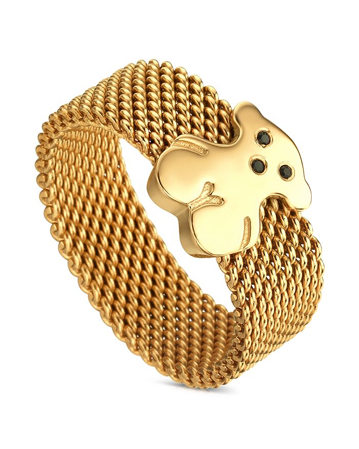 TOUS Mesh Bear Ring | Bloomingdale's