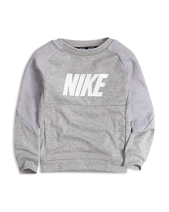 Nike Boys' Color-Block Logo Sweatshirt - Little Kid | Bloomingdale's