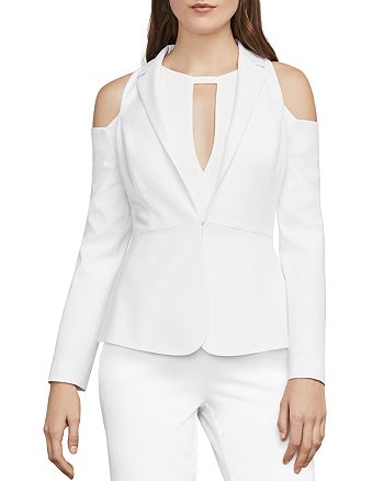 BCBGMAXAZRIA Sasha Cold-Shoulder Blazer | Bloomingdale's