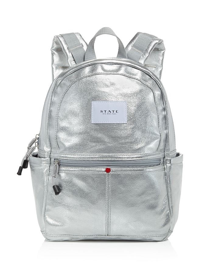 STATE Girls' Mini Kane Silver Backpack | Bloomingdale's