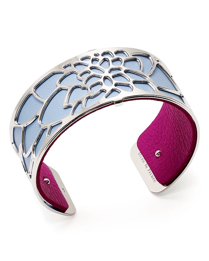 Les Georgettes Nénuphar Reversible Medium Two-Tone Open Cuff Bracelet ...