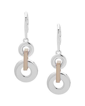 Ralph Lauren Linked Double Loop Drop Earrings | Bloomingdale's