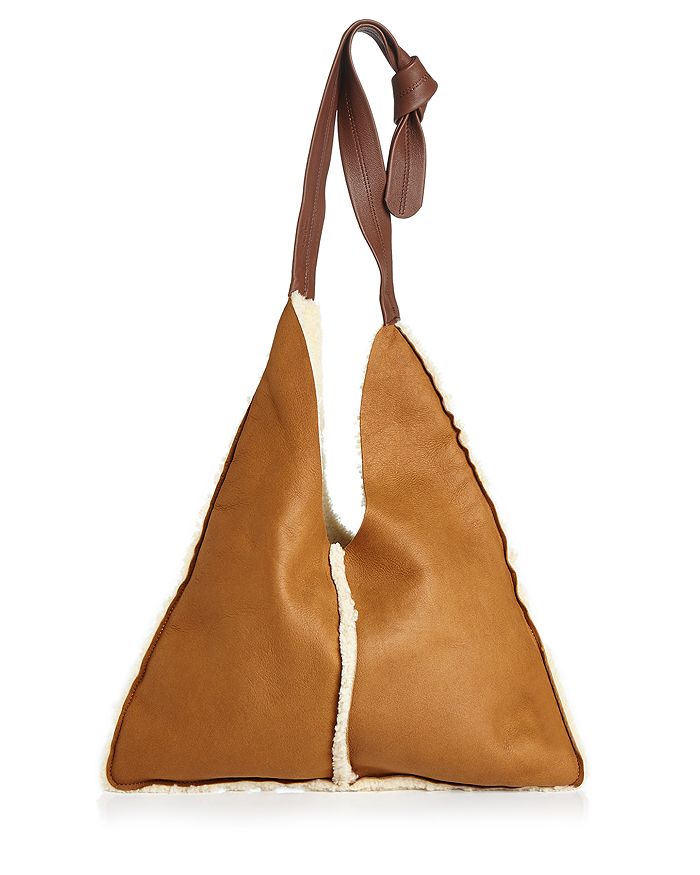 Arron Small Shearling Shoulder Bag | Bloomingdale's