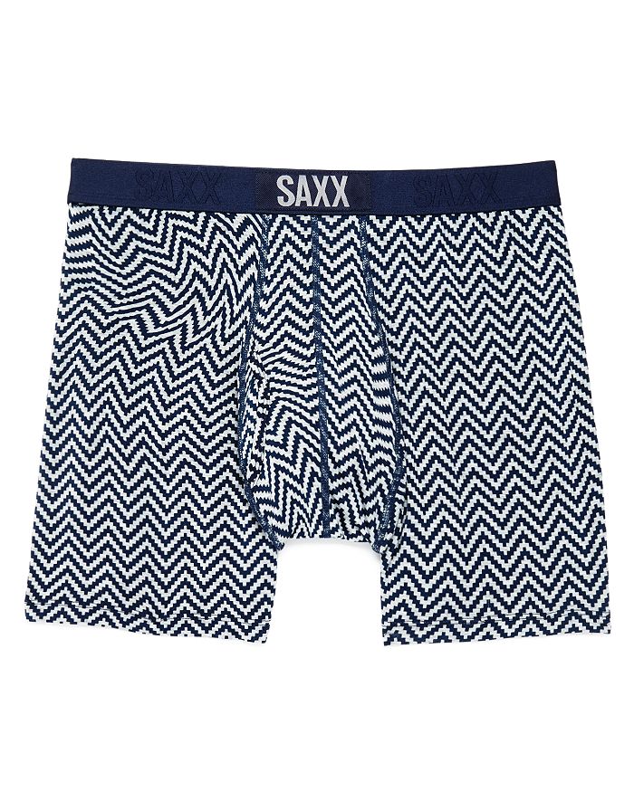 SAXX Ultra Herringbone-Print Boxer Briefs | Bloomingdale's