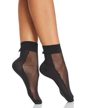 kate spade new york Sheer Top Ankle Socks | Bloomingdale's