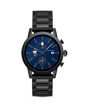 Tory Burch The Gigi Black Touchscreen Smartwatch, 40mm | Bloomingdale's