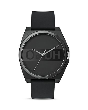 HUGO HUGO #PLAY All Black Watch, 40mm | Bloomingdale's
