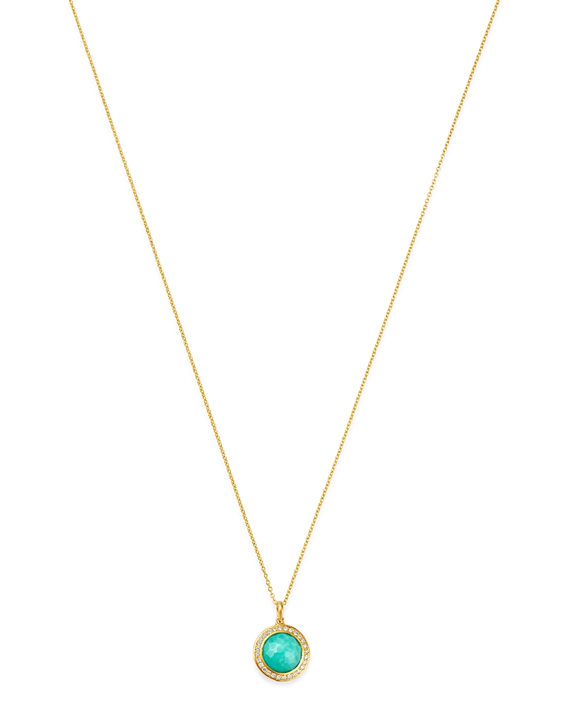 Click here for Ippolita 18K Yellow Gold Lollipop Turquoise Mini P... prices