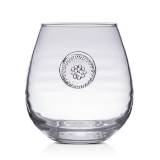 Juliska Berry & Thread Glassware Stemless Red Wine Glass | Bloomingdale's