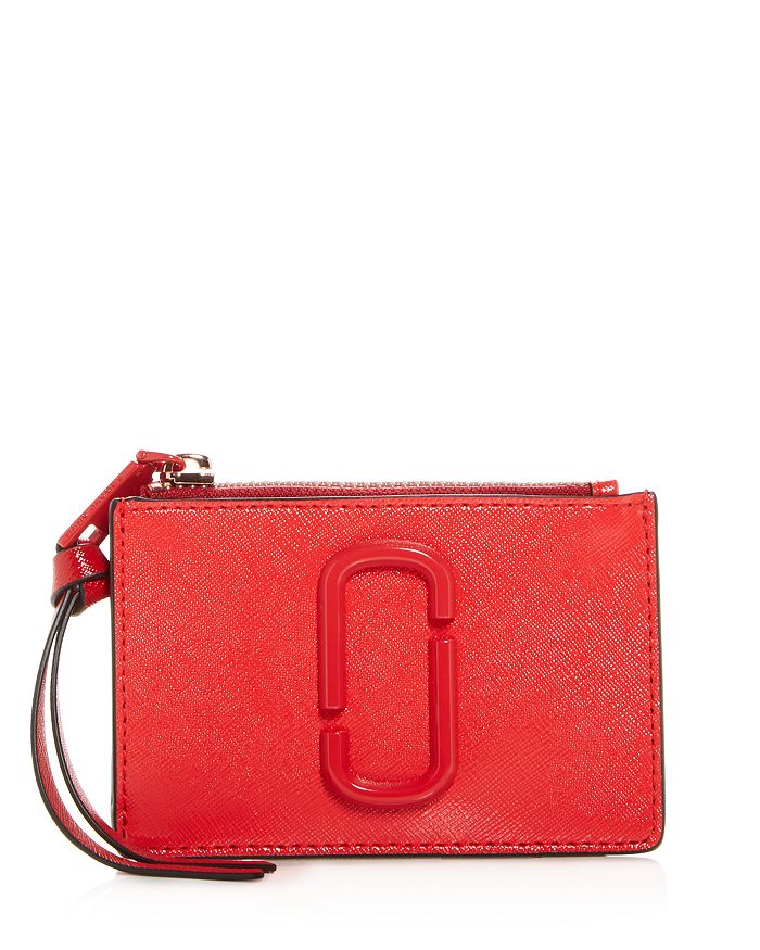 MARC JACOBS MARC JACOBS Top Zip Leather Multi Card Case | Bloomingdale's
