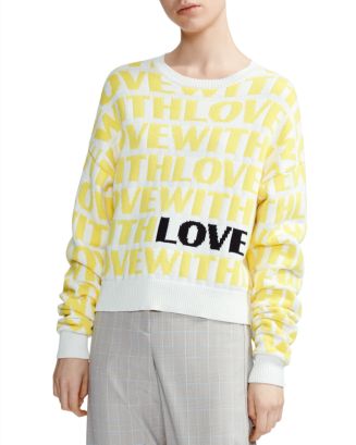Maje Monty Jacquard Sweater | Bloomingdale's