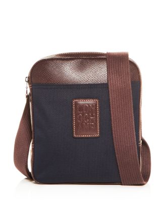 Longchamp Boxford Nylon & Leather Small Messenger Bag | Bloomingdale's