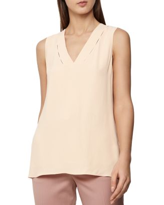 REISS Bruna Cutout Top | Bloomingdale's