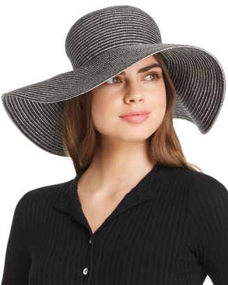 AQUA Two-Tone Packable Floppy Sun Hat - 100% Exclusive | Bloomingdale's