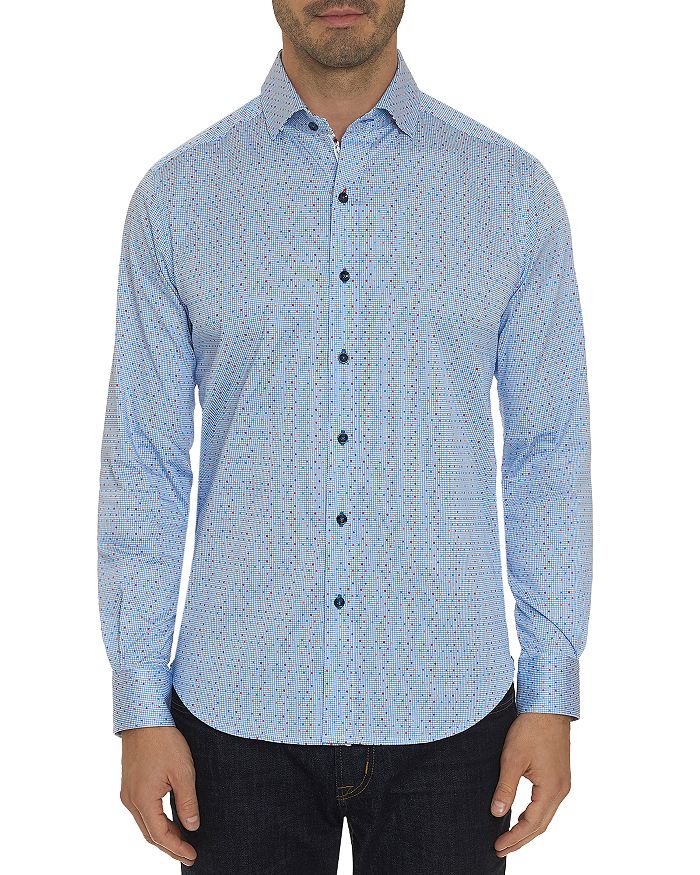 Robert Graham Alderson Dotted Classic Fit Shirt | Bloomingdale's