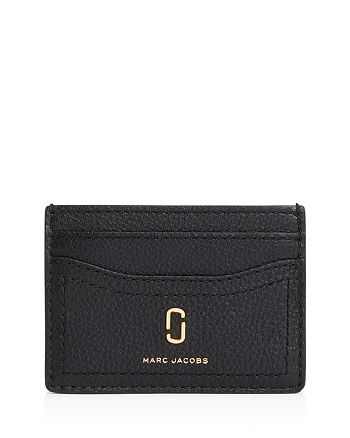MARC JACOBS MARC JACOBS Leather Card Case | Bloomingdale's