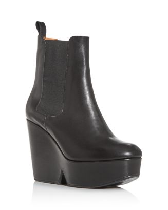 Clergerie Women's Beatrice Platform Wedge Booties | Bloomingdale's