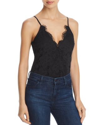 WAYF Lizzie Crossover Bodysuit | Bloomingdale's