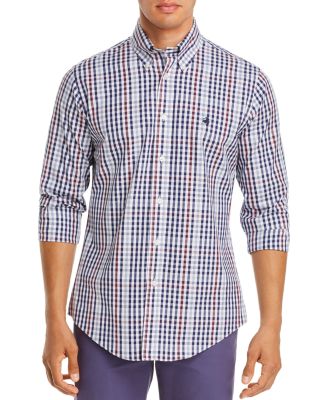Brooks Brothers Pin Point Check Print Classic Fit Button-Down Shirt ...