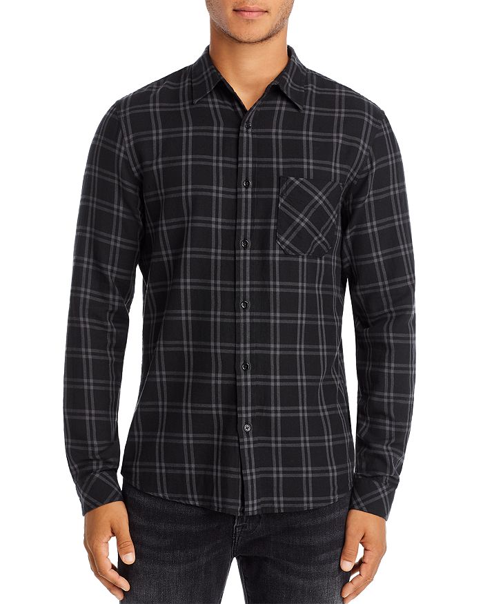 FRAME Plaid Slim Fit Shirt | Bloomingdale's